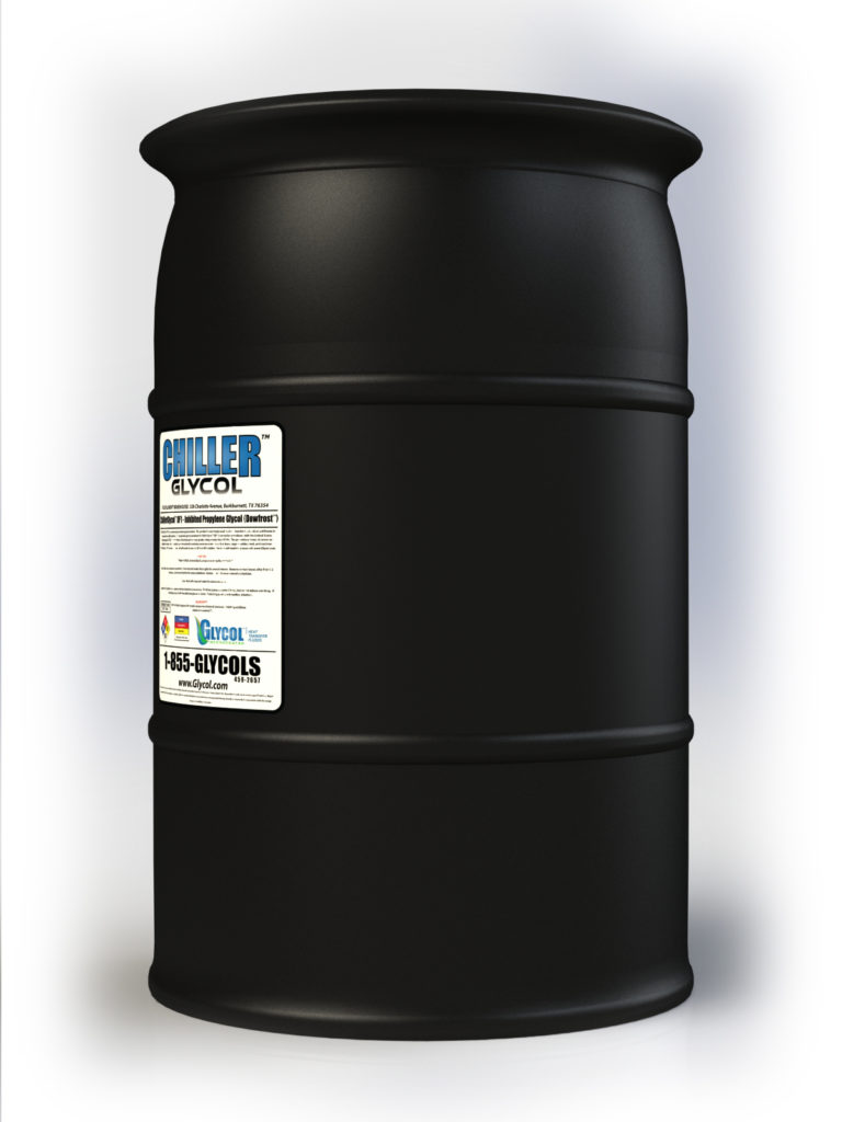 55 Gallons - ChillerGlycol™ DF1 - 100% USP Grade Inhibited Propylene ...