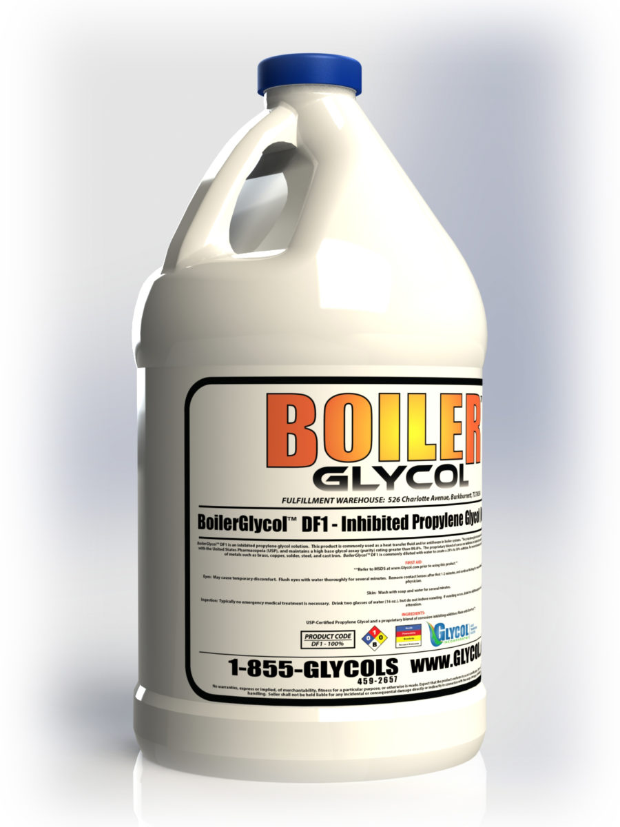 1 Gallon - BoilerGlycol™ DF1 - 100% USP Grade Inhibited Propylene ...