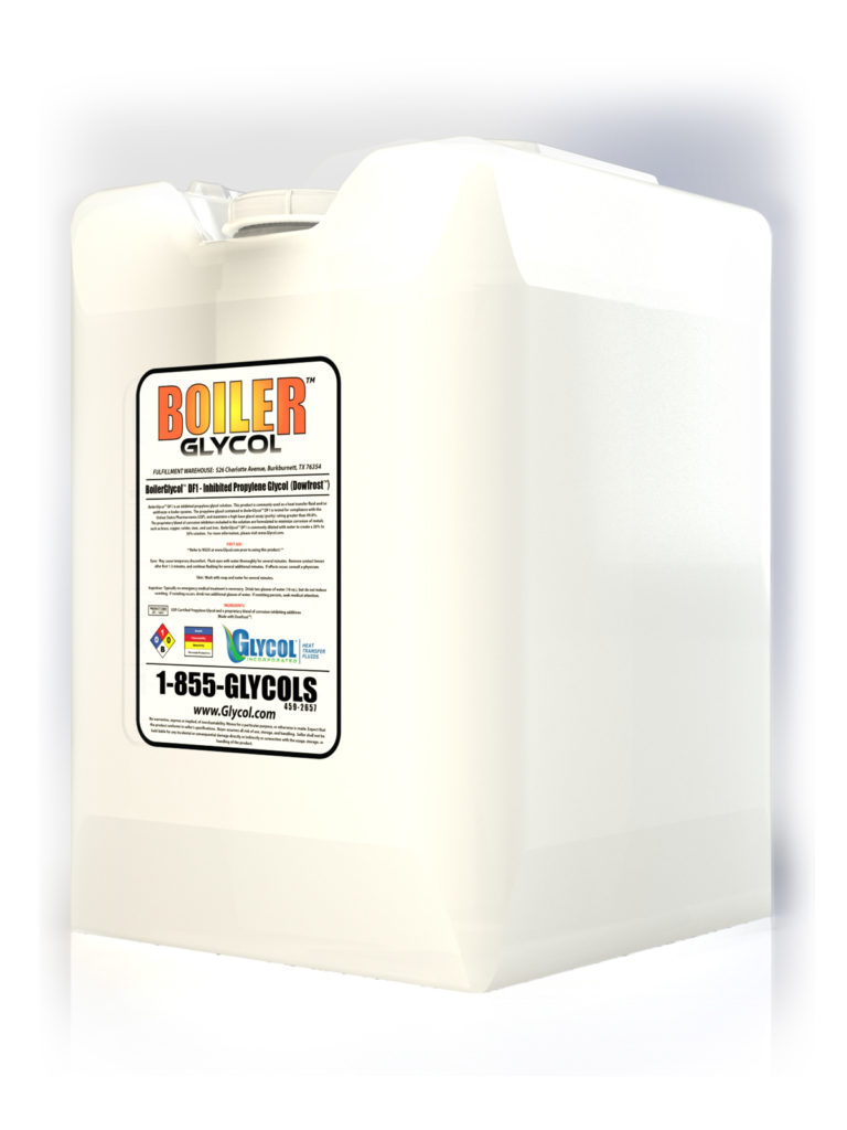 5.5 Gallons - BoilerGlycol™ DF1 - 100% USP Grade Inhibited Propylene ...
