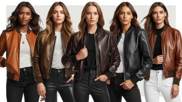Women Bomber Leather Jackets Havrenn Style Guide
